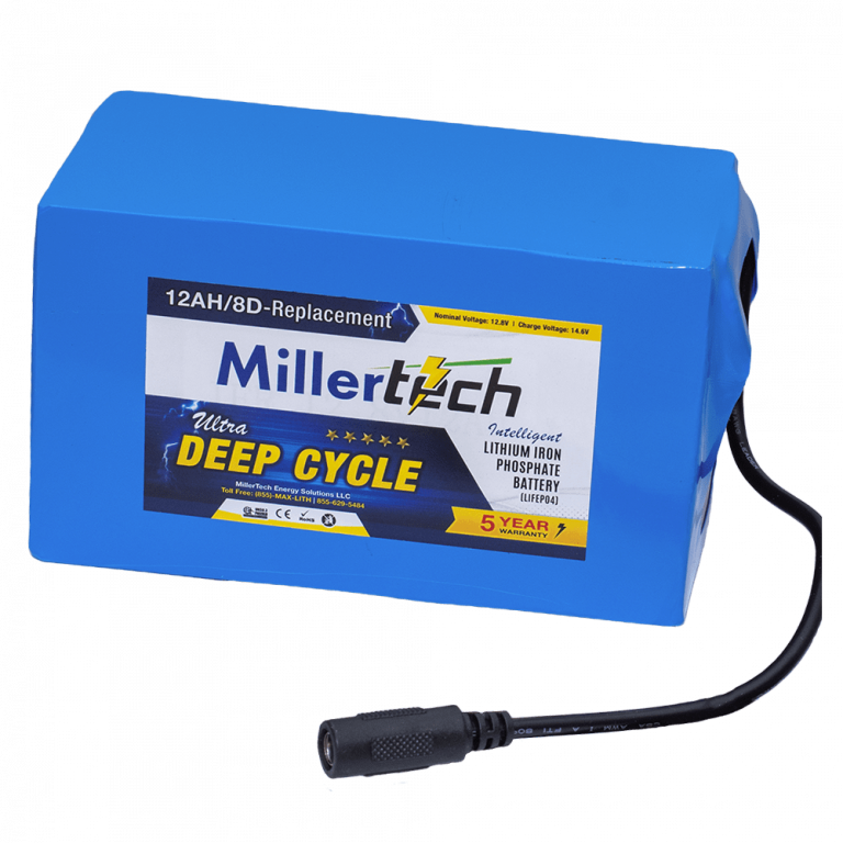 12V Batteries - Miller Tech