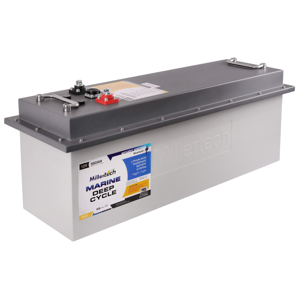 12V 560AH Sport Series Lithium Battery (12560-BT) - Miller Tech