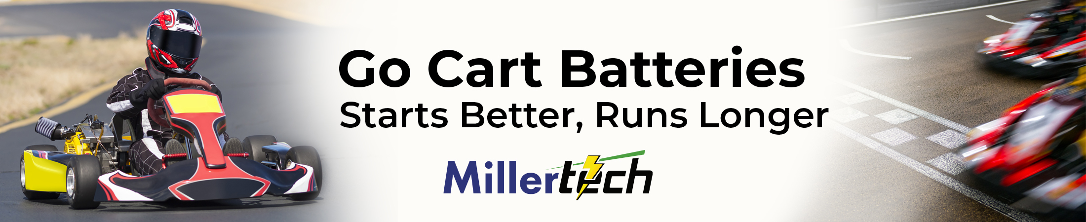 Go Cart Batteries - Miller Tech